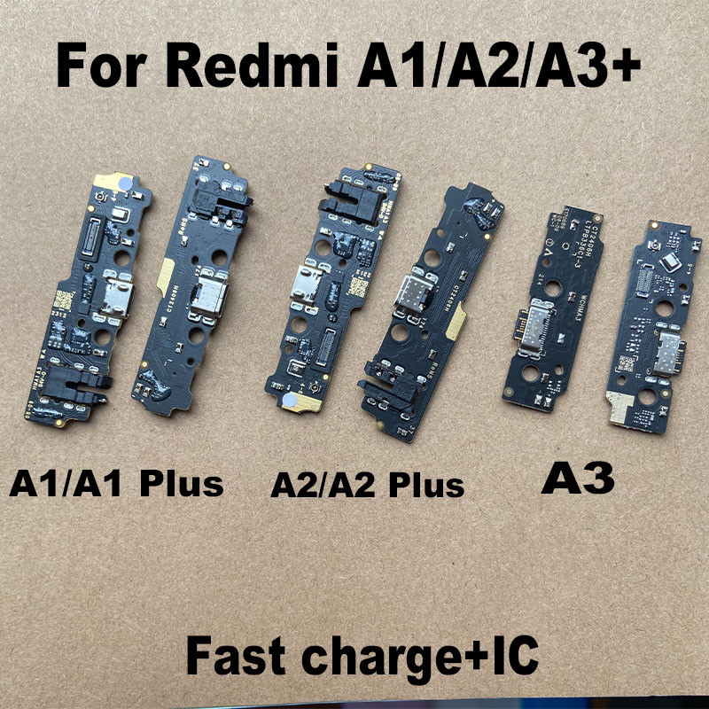 สําหรับ Xiaomi Redmi A1 A2 A3 + Plus USB ชาร์จพอร์ตไมโครโฟน Dock Board ...