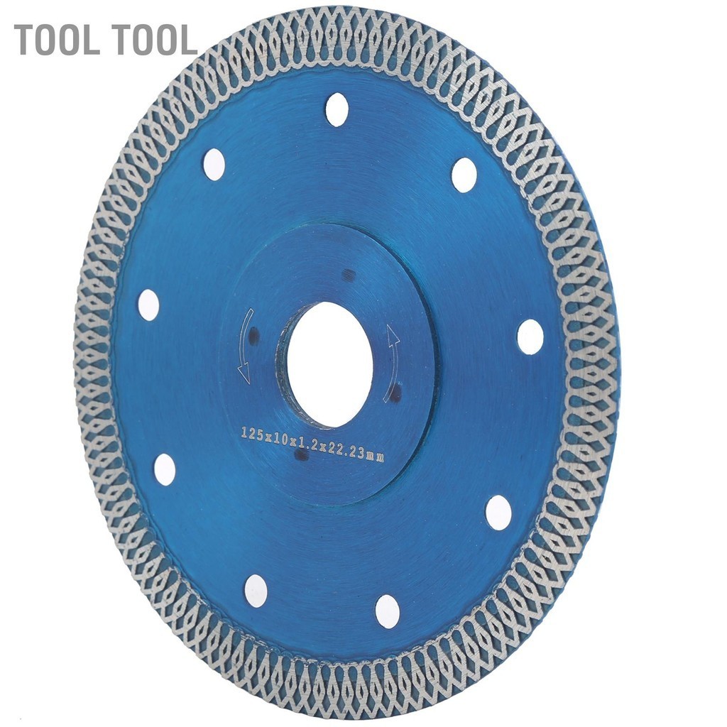 Tool 125 x 1.2 22.23 มม. ใบเลื่อยเพชรแผ่นหินอ่อนแก้วเซรามิคแผ่นตัดแผ่น ...