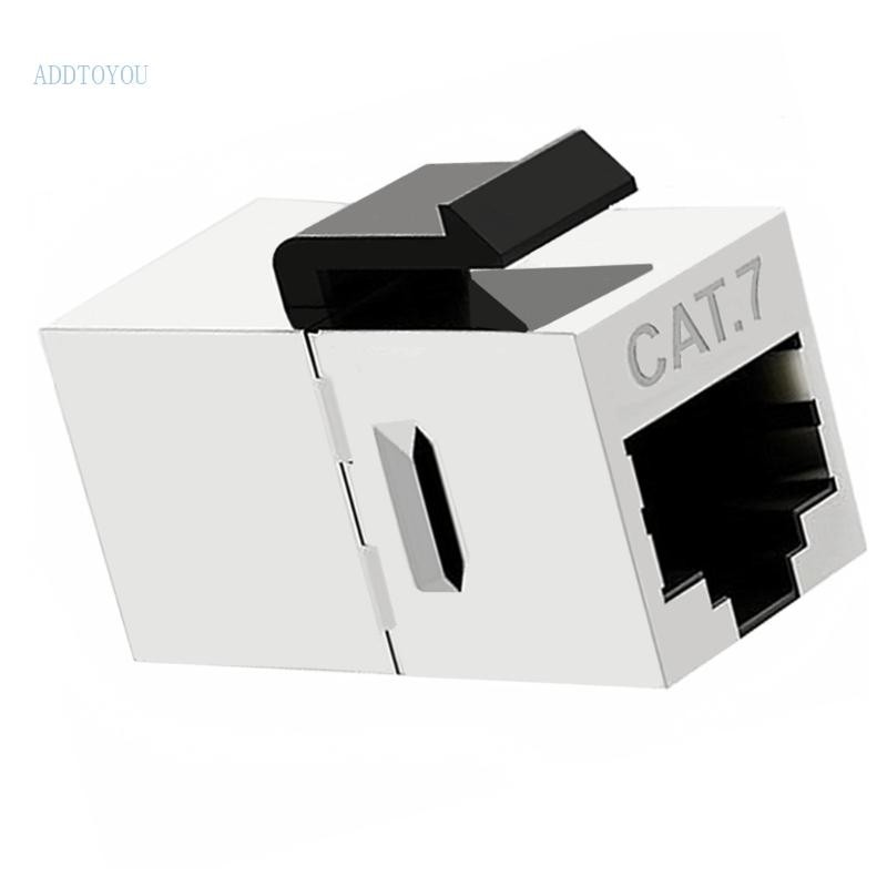 3C 4 ชิ้น CAT7 Couplers RJ45 Keystone Shielded Couplers Shielded หญิง ...