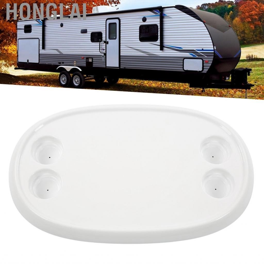 Honglai RV Table Top Anti Deform Edge UV ทนเรือที่ถอดออกได้สีขาวพร้อม ...