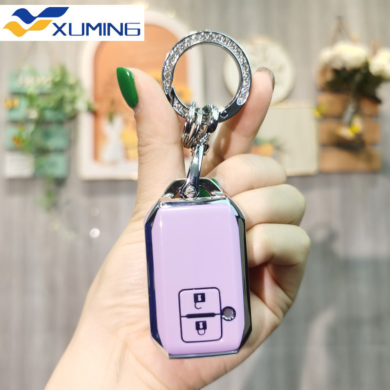 Xm 2 ปุ่ม Soft TPU รถ Remote Key กรณีสําหรับ Suzuki Ertiga Swift Wagon ...