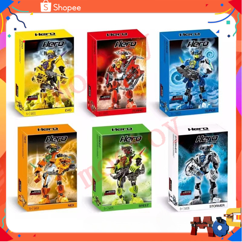 Mecha Model Hero Factory Series/จํานวนมาก 3.0/Furno 3.0/Evo 2.0 ...