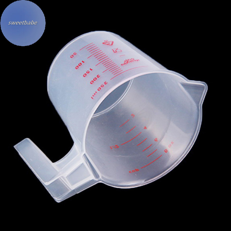 Sebabe 250ml พลาสติกถ้วยตวงใสจับเทพวยเครื่องมือครัวบ้าน TH | Shopee ...