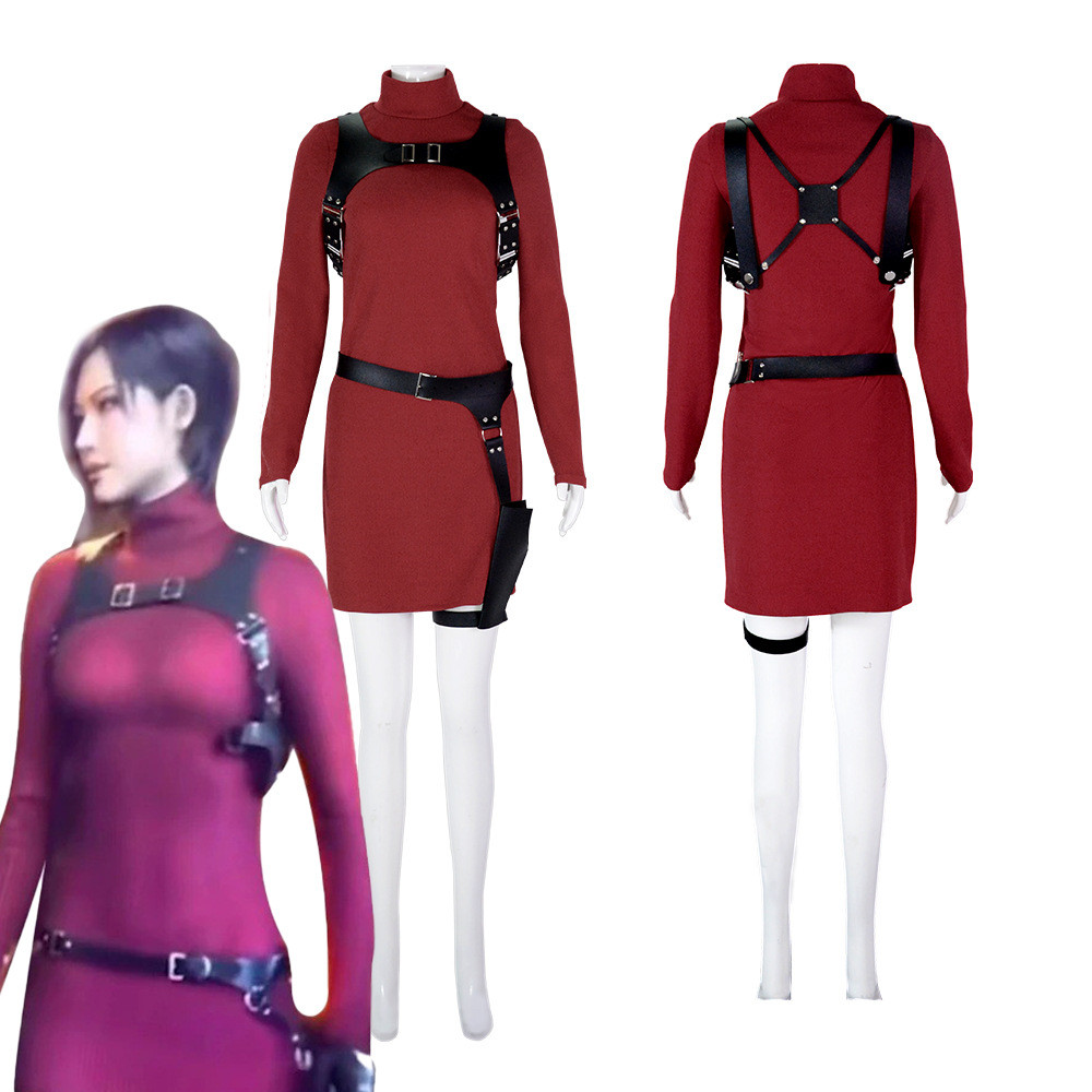 ฮาโลวีน cosplay ชุดผี แต่งตัว Resident Evil 4เวอร์ชั่นรีเซ็ตเสื้อผ้า ...