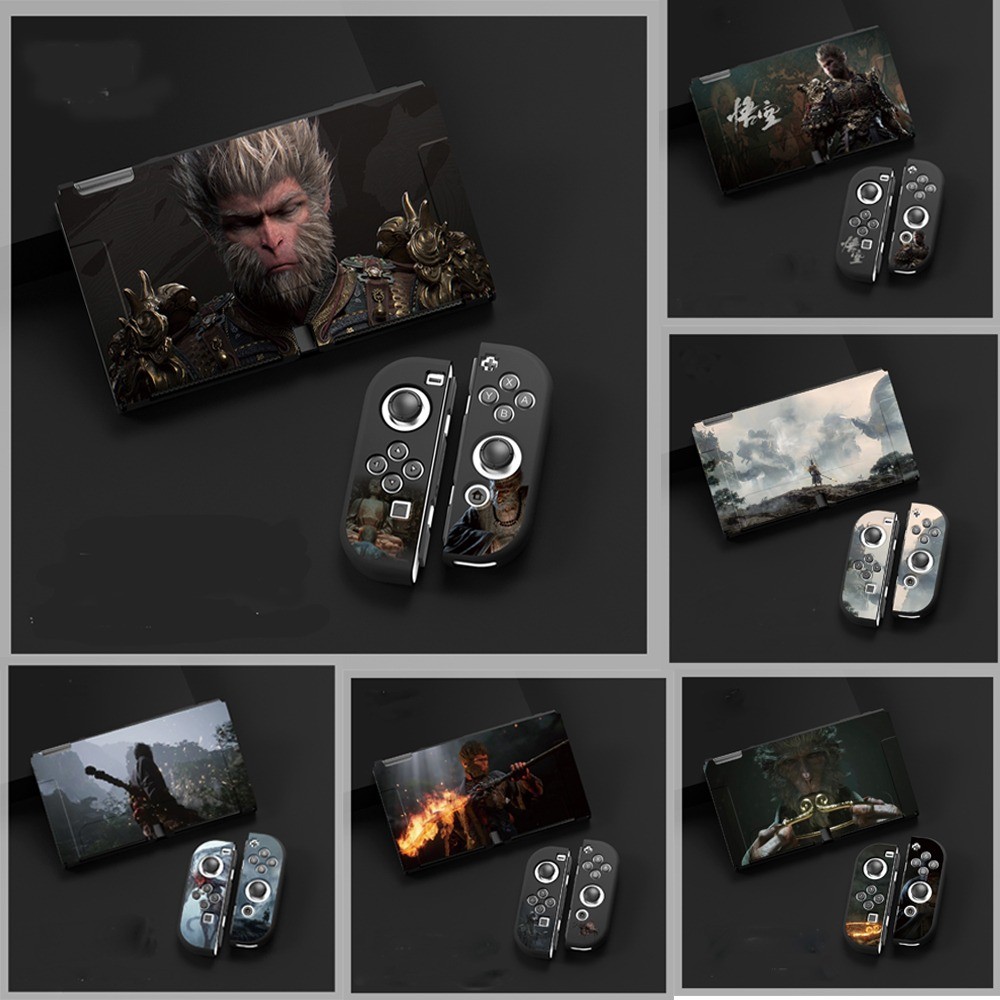 Black Myth WuKong TPU เกราะป้องกันสําหรับ Nintendo Switch & Switch Oled ...