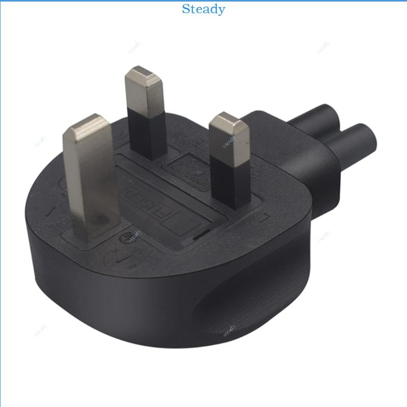 Steady UK Plug To IEC320 C5 Power Conversion Adapter PVC 3Pin ชายหญิง ...