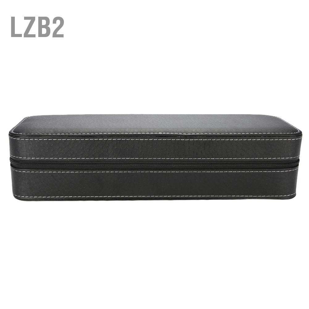 LZB2 6 ช่องใส่นาฬิกากล่องเครื่องประดับจัดเก็บนาฬิกาข้อมือปัจจุบันกล่องกรณี | Shopee Thailand