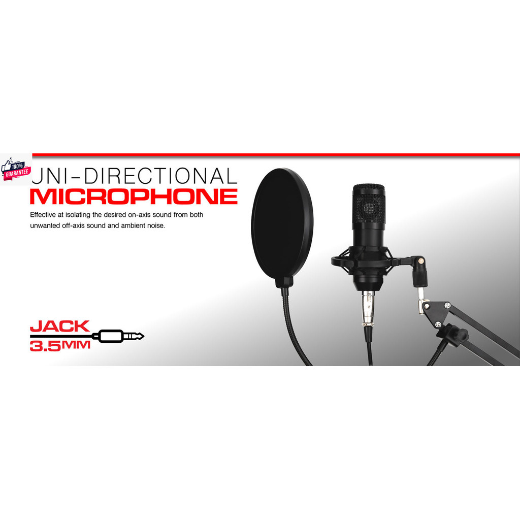 Signo Condenser Microphone Sound Recording รุ่น MP-701 ไมค์โครโฟน รั ...