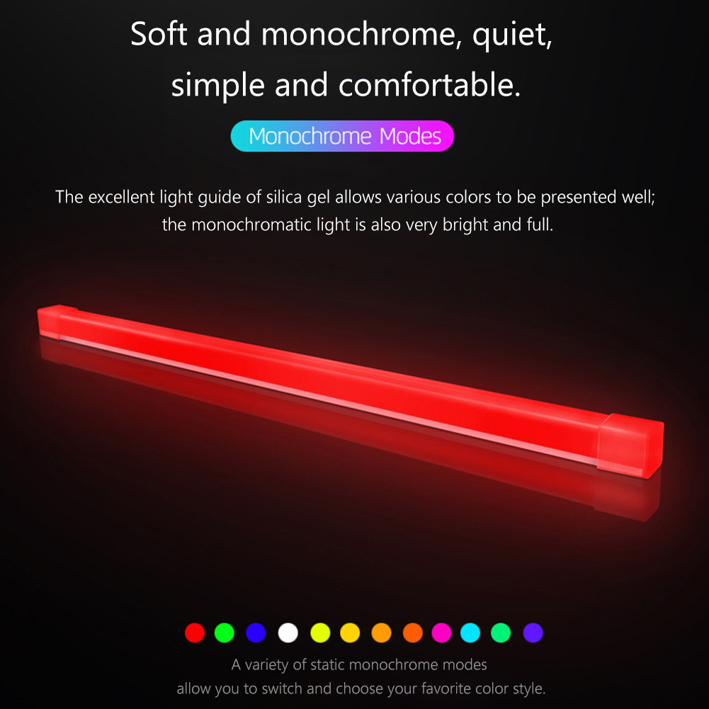 [colog.th] 5v 3Pin 4Pin แถบโคมไฟแบบยืดหยุ่น ARGB AURA SYNC 26LED เคสซิลิโคน PC Light Bar ...