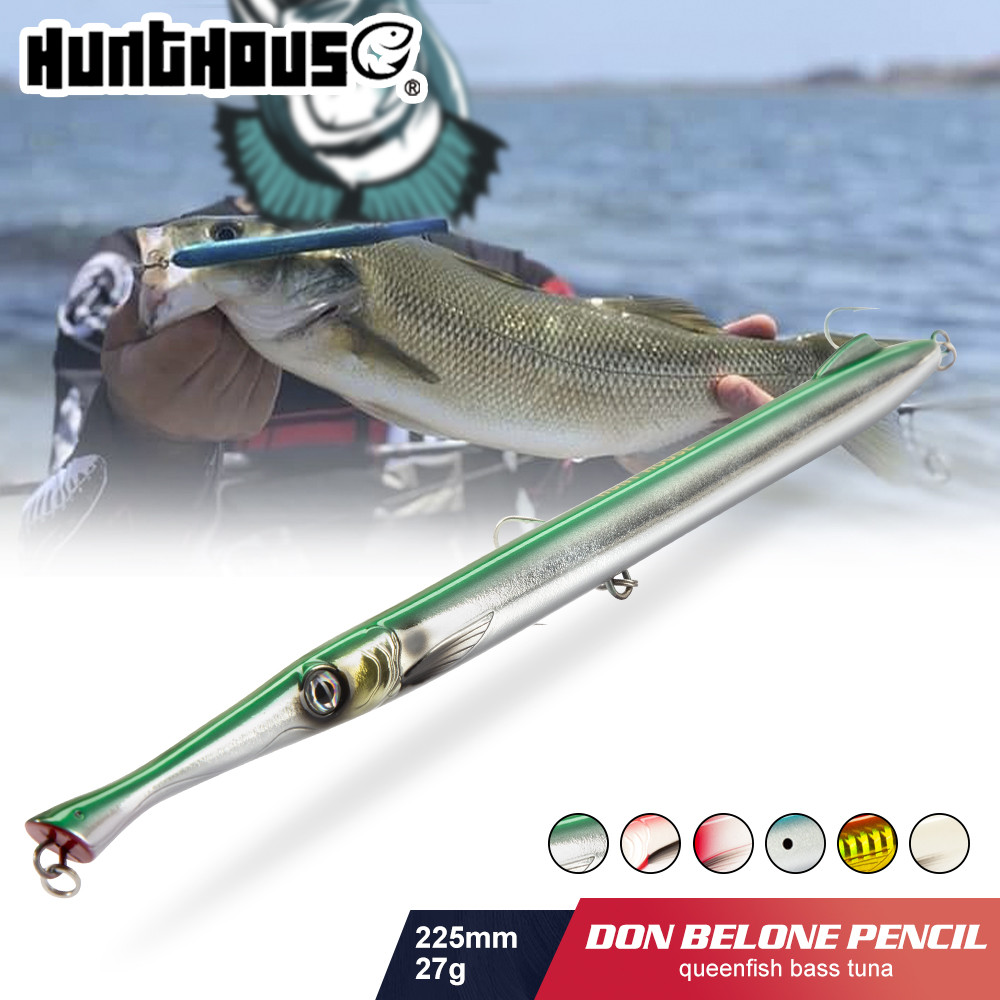 Hunthouse Don Belone ดินสอตกปลา Lure Sinking Hard เหยื่อ topwater เดิน ...