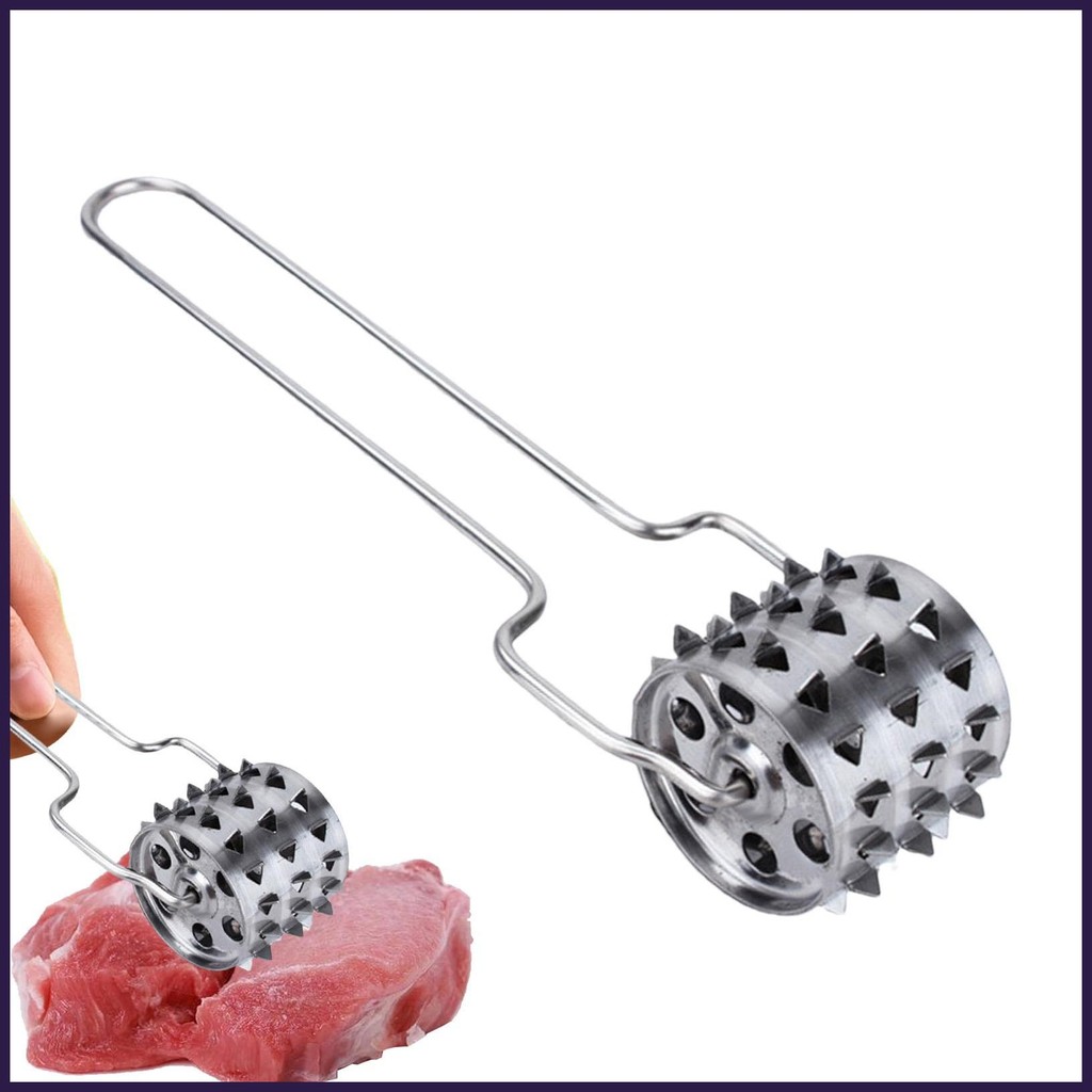 Meat Tenderizer Roller ครัวเนื้อ Pounder เนื้อ Rolling ค้อนเนื้อ ...