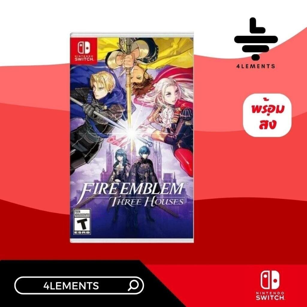 (พร้อมส่ง) SWITCH FIRE EMBLEM THREE HOUSE (R1/US-MDE)(GAME) (ENG ...