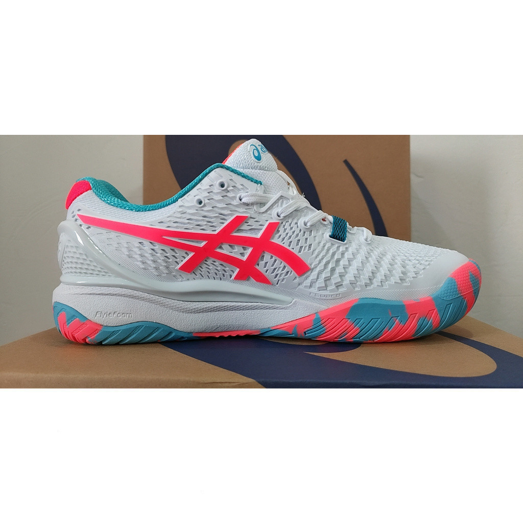 Zplk Asics GEL-9 Zhang Shuai shielhiles R9รองเท้าเทนนิสระบายอากาศสีขาว ...