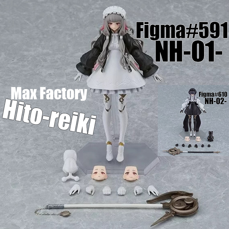 Figma Hito-reiki Action Figure NH-01 NH-02- Max Factory Figma 591 610 เปลี่ยนใบหน้าอะนิเมะ ...