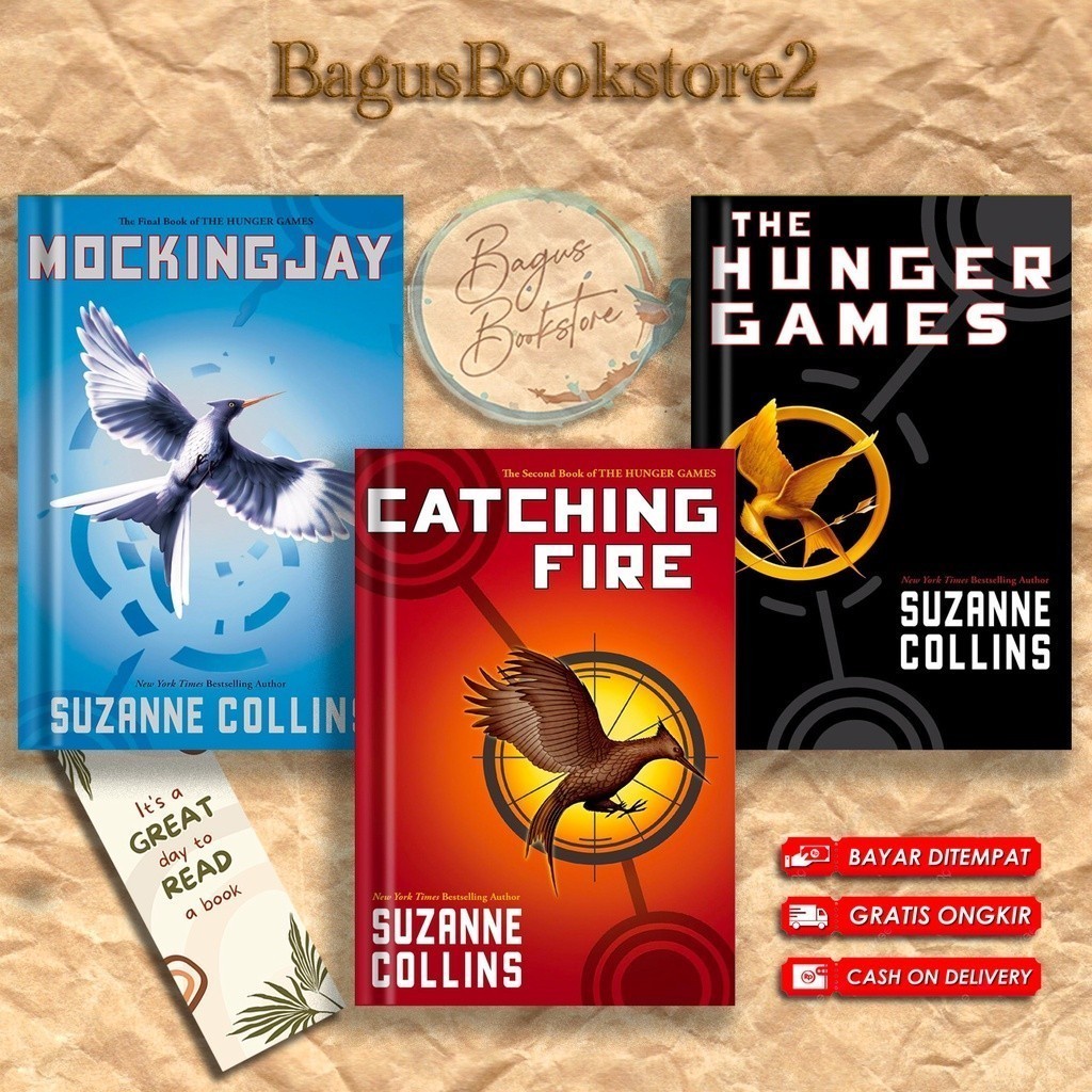 The Hunger Games, Catching Fire, Mockingjay (ซีรีส์ 3 เล่ม) - Suzanne ...