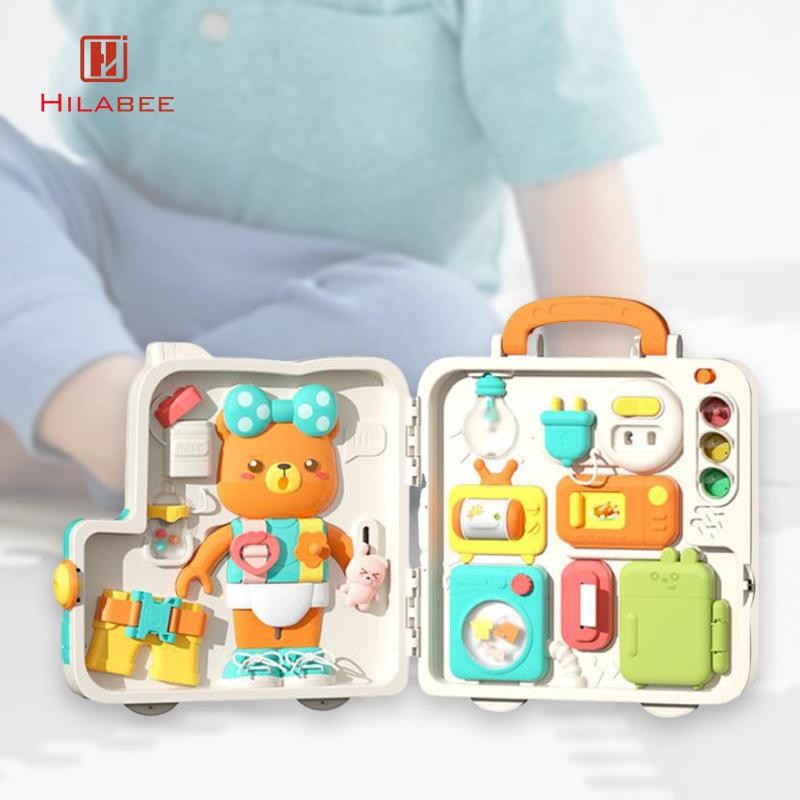 [hilabee] Musical Busy Board กระดานกิจกรรมทางประสาทสัมผัส ไฟจราจร ...