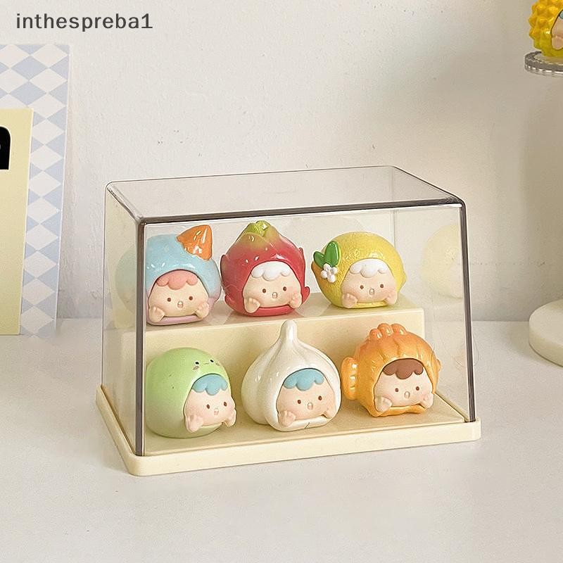 Inthespba1 Mengli กล่องแสดงกล่องตาบอดขาตั้งจอแสดงผลเก็บเครื่องประดับ ...