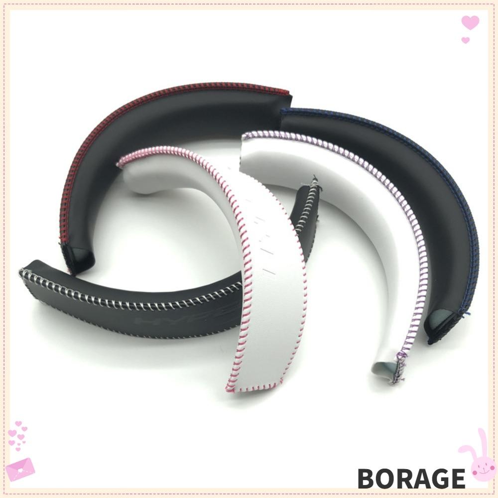BORAG ที่คาดผมหูฟัง, ชุดหูฟังเปลี่ยนหัว, อุปกรณ์เสริมหูฟังหนัง PU สําหรับ HyperX Cloud Silver ...