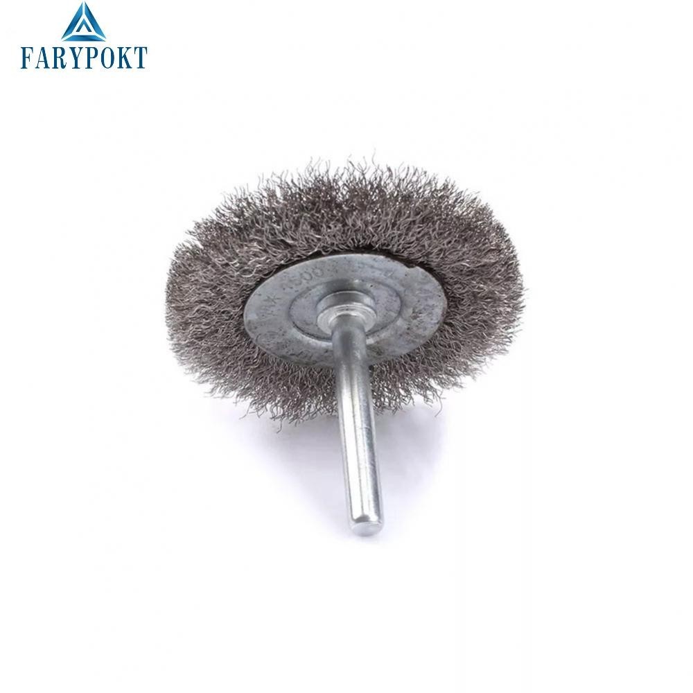 แปรงลวดเหล็กคาร์บอน Weld Splatter Removal Max Exter Speed 4,500 RPM ...