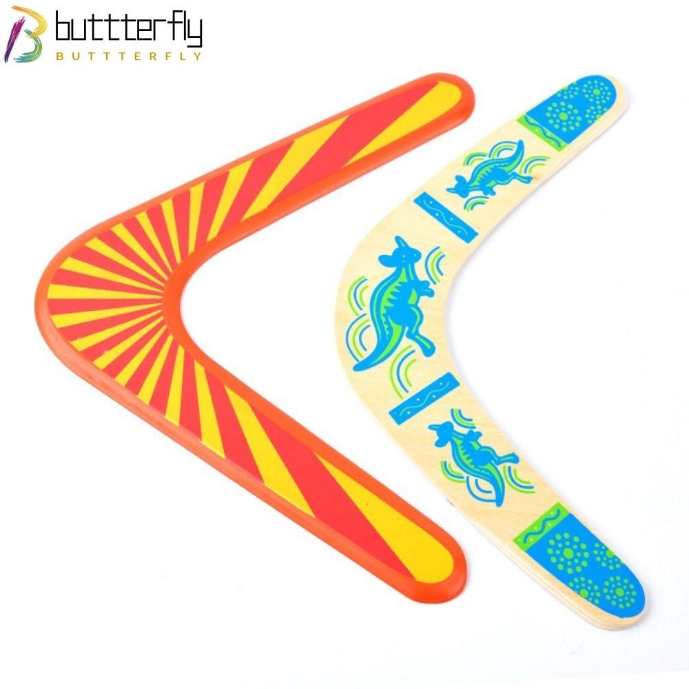 Buttterfly Classic Boomerangs, ของเล่นจานรองไม้ V รูป Boomerang, ตลก 3 ...