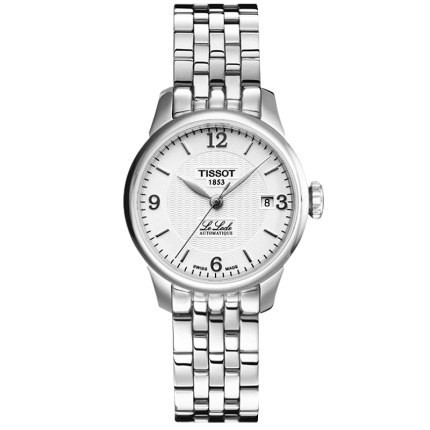 Tissot Tissot นาฬิกา Leroc 407 Series ปฏิทินนาฬิกาผู้หญิงสายเหล็กนาฬิกากลไก T41.1.183.33 ...