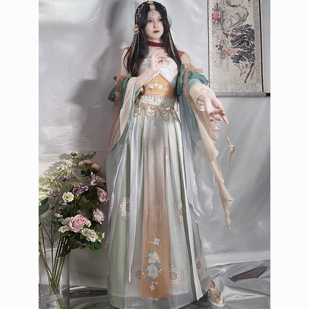 Luo Zhiyu Original Princess Loulan แปลกใหม่สไตล์ตุนหวง Feitian ปรับปรุง ...
