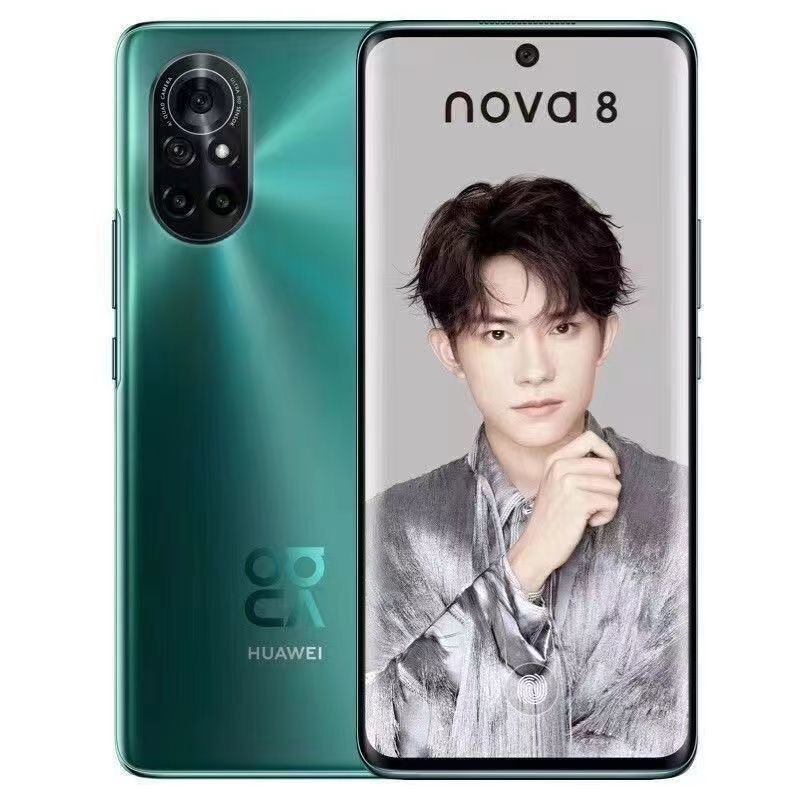 ของแท้ Huawei nova8 Kirin 985 Dual Card Dual Standby 64 ล้าน HD Shooting 90hz หน้าจอโค้งมือสอง ...