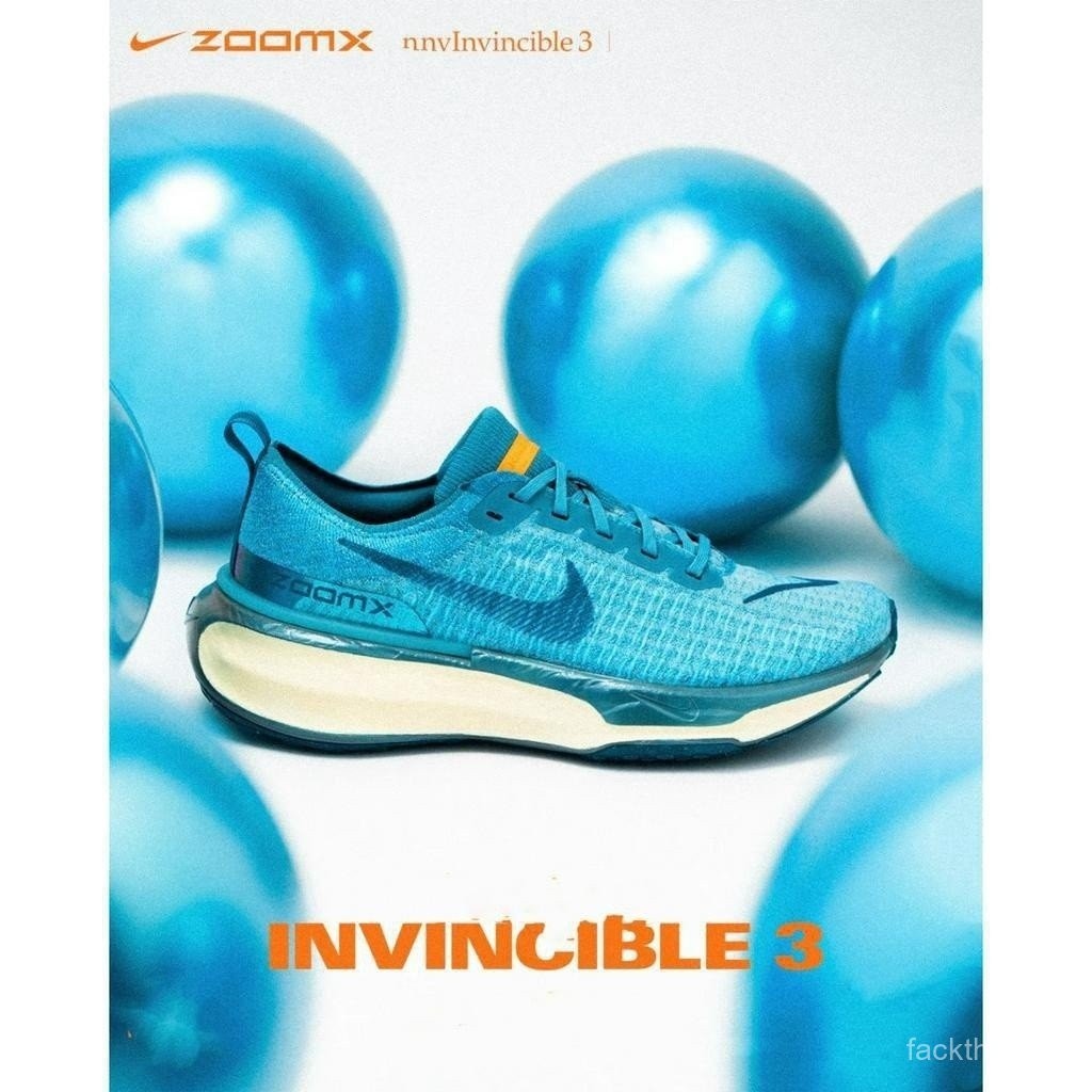 Bnsn UA รองเท้าวิ่ง zoox Invincible Run 3 Sky Blue Sport Shoes For Men ...