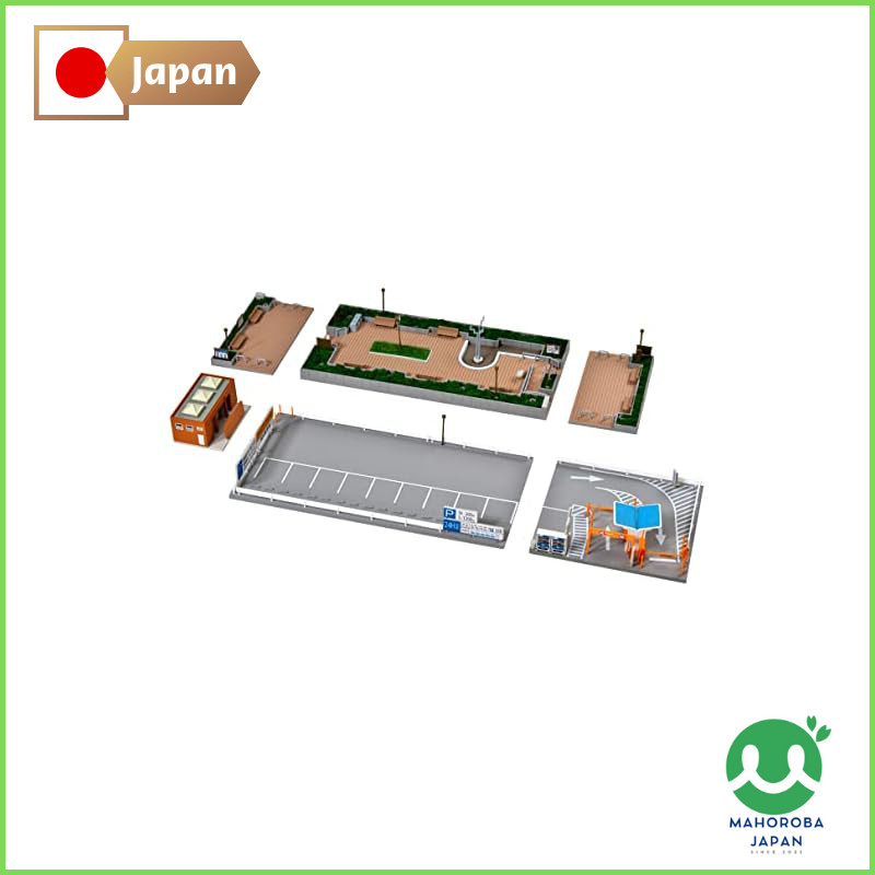 KATO N Scale Park and Parking Lot Set 23-418 Model Railroad Accessories | Shopee Thailand