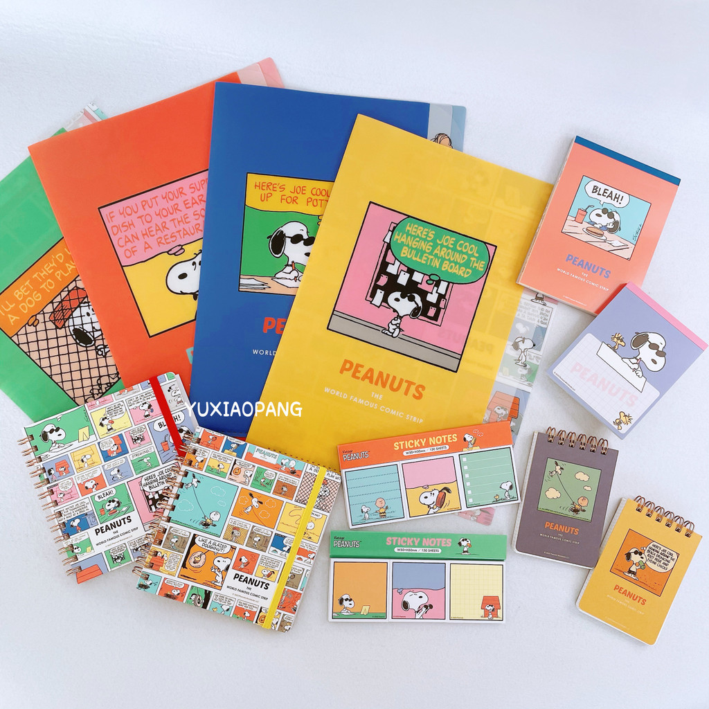 Snoopy Limited Japan sun-star sun-star Limited Edition โฟลเดอร์ Notepad ...