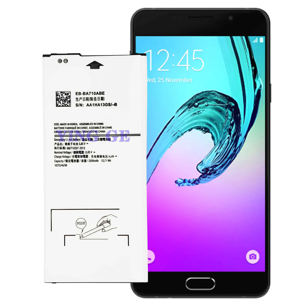 COD แบต แบตเตอรี่ Samsung A7 2016 Battery A710F 2000mAh EB-BA710ABE 2000mAh | Shopee Thailand