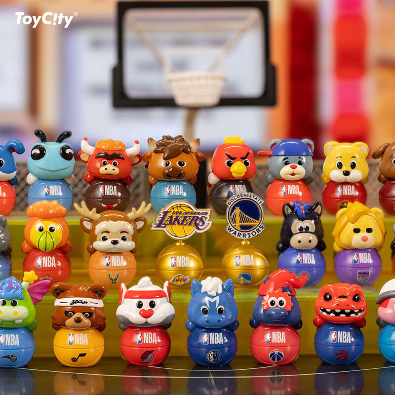 [ของแท้ 100%] TOYCITY Cutie Tile NBA Mascot Mini Team Series ตู้เย็น ...