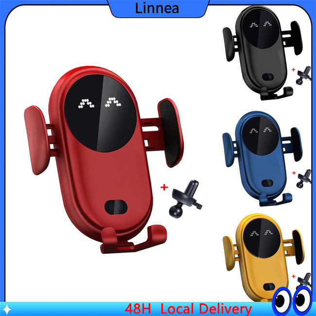 Lin S11 รถ Wireless Charger Vent Mount 10W Fast Charging Auto-Clamping ...