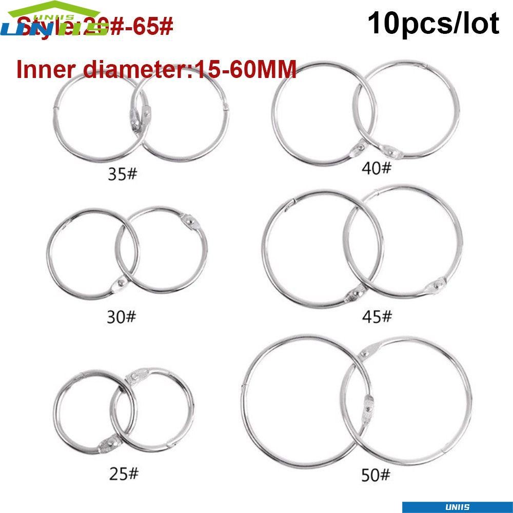 Uniis 10 ชิ้น/ล็อตหลวม Leaf Binder อัลบั้มปฏิทินหัตถกรรมสมุดภาพคลิป | Shopee Thailand