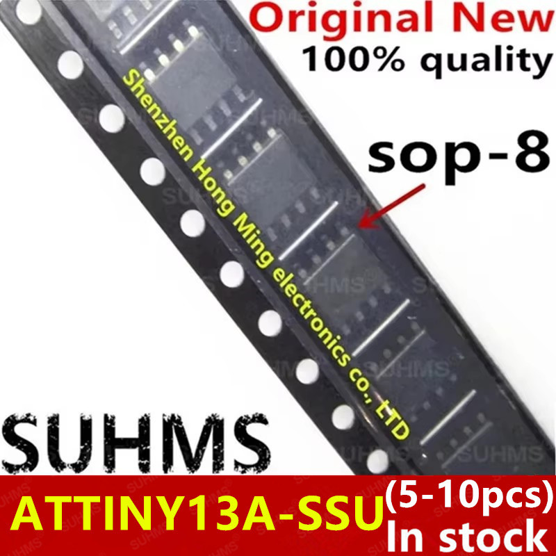 (5-10 ชิ้น) 100% ใหม่ ATTINY13 ATTINY13A TINY13A ATTINY13A-SSU ATTINY13A-SU SOP-8 | Shopee Thailand