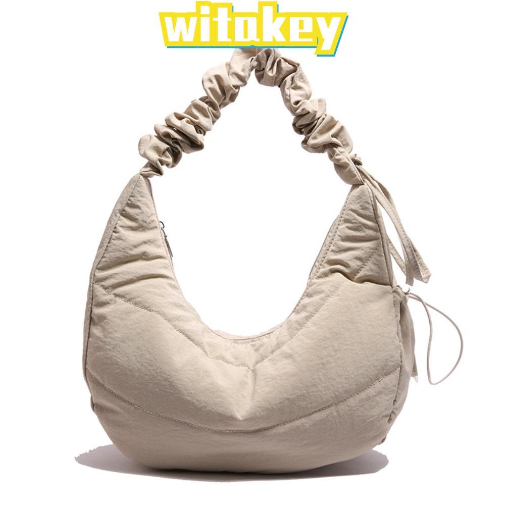 WITAKEY กระเป๋าสะพายไหล่ ไนลอน มีเชือกรูด พกพาสะดวก หรูหรา สำหรับกลางแจ้งและวันหยุด | Shopee ...