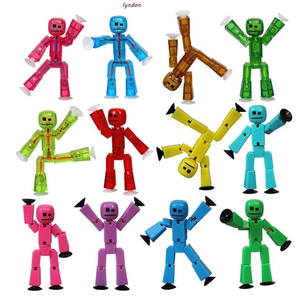 LYNDON หุ่นยนต์ Action ของเล่นสามารถเลือก 8 ซม.ตัวเลขของเล่นเด็กการเปลี่ยนรูป Deformable Action ...