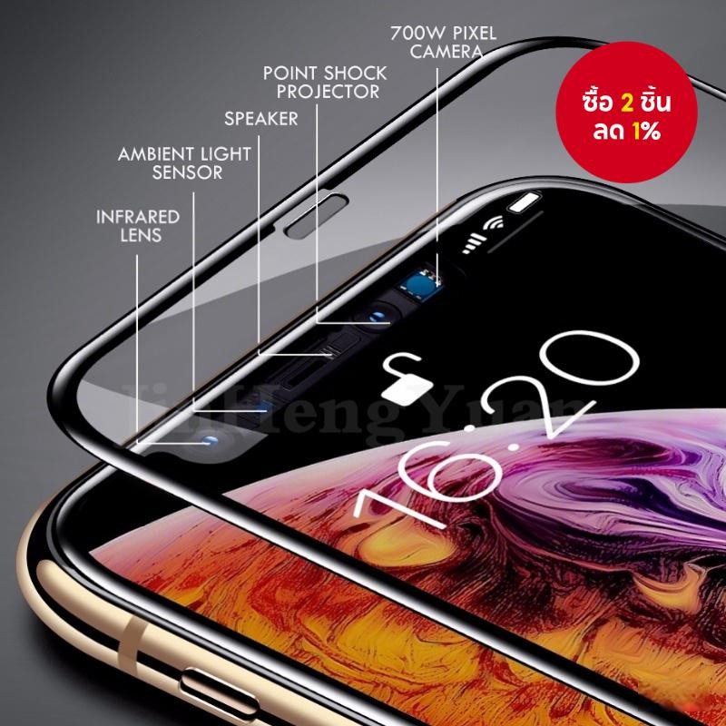กระจกนิรภัยเต็มหน้าจอ 10D HD ใหม่ สำหรับ iPhone 14 15 11 12 13 PRO MAX 12 13 Mini 6S 7 8 Plus XS ...