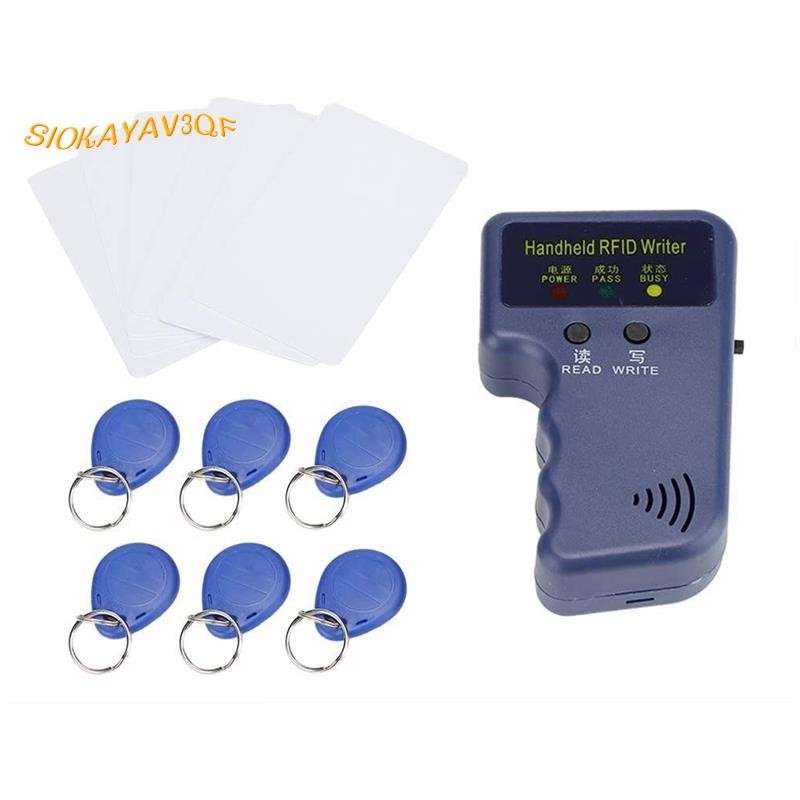 【siokayav3qf 】Handheld Rfid Card Copier 125KHz ID (EM4100/HID/AWID ...