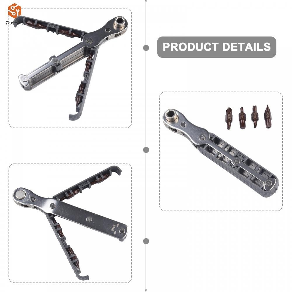 ไขควงชุด Bit Cross Multi-function Right-angle Ratchet คุณภาพสูง ...