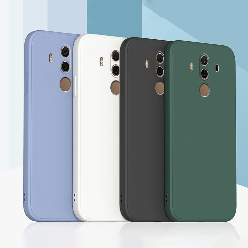 Huawei Mate10 Mate10Pro Mate9 หรูหราซิลิโคนเหลว Soft TPU เคสโทรศัพท์สําหรับ Huawei Mate 10 9 Pro ...