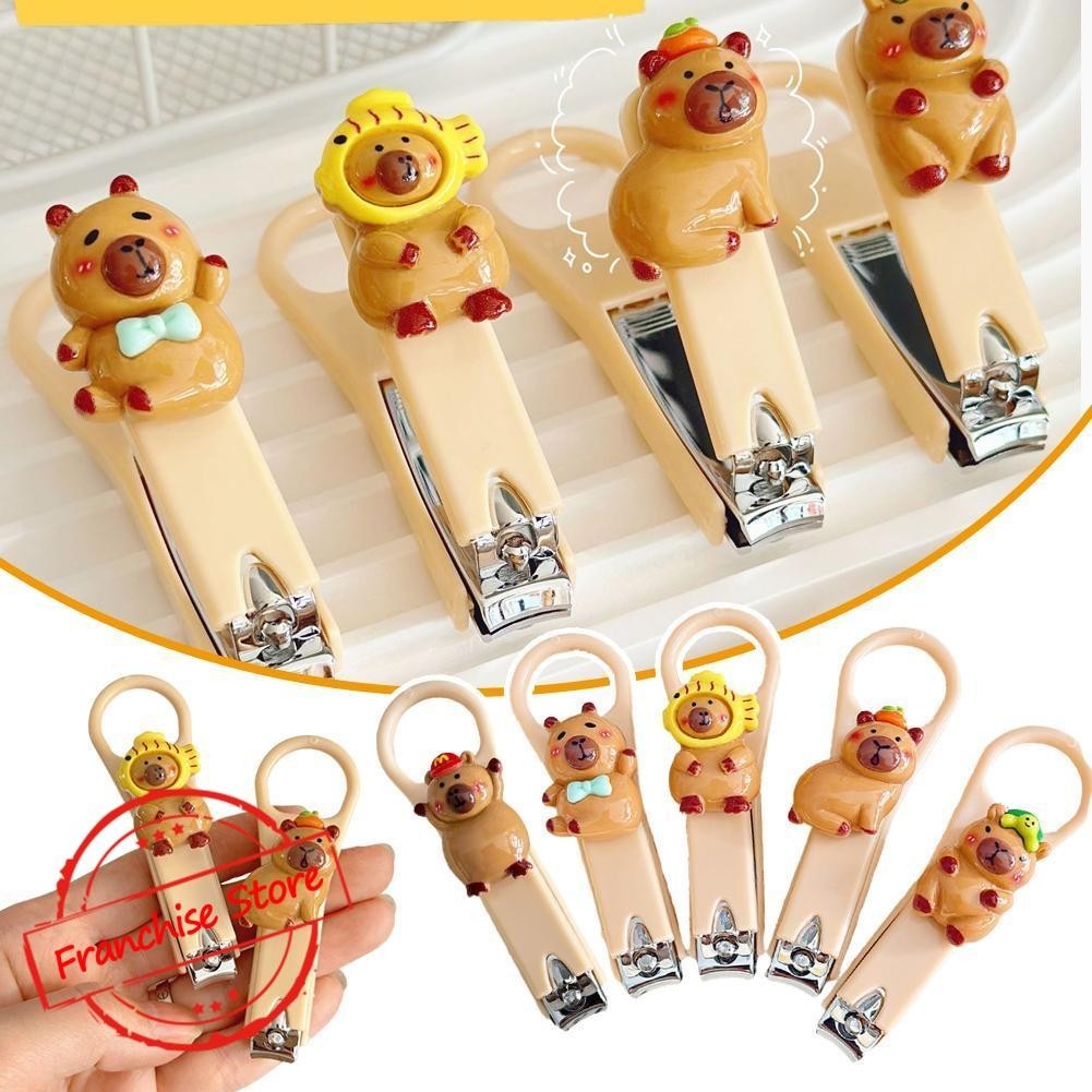 กรรไกรตัดเล็บการ์ตูน กรรไกรตัดเล็บสแตนเลสแบบพกพา O3o4 | Shopee Thailand