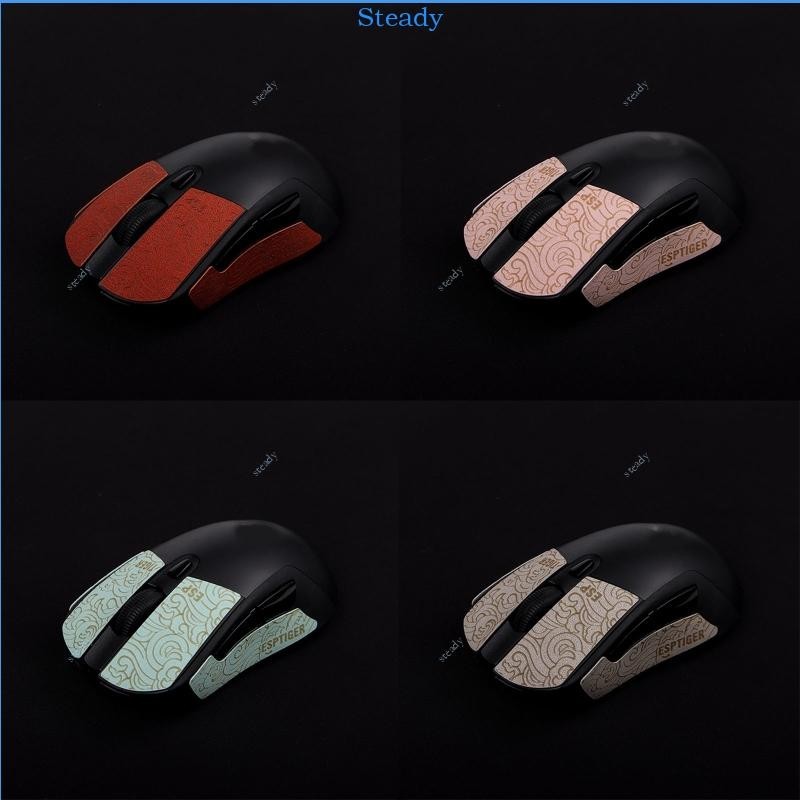 Steady Mouse สติกเกอร์ด้านข้างผิว Esports Tiger Gaming Mice Grip เทปกันเหงื่อ G403 G603 G703 Pad ...