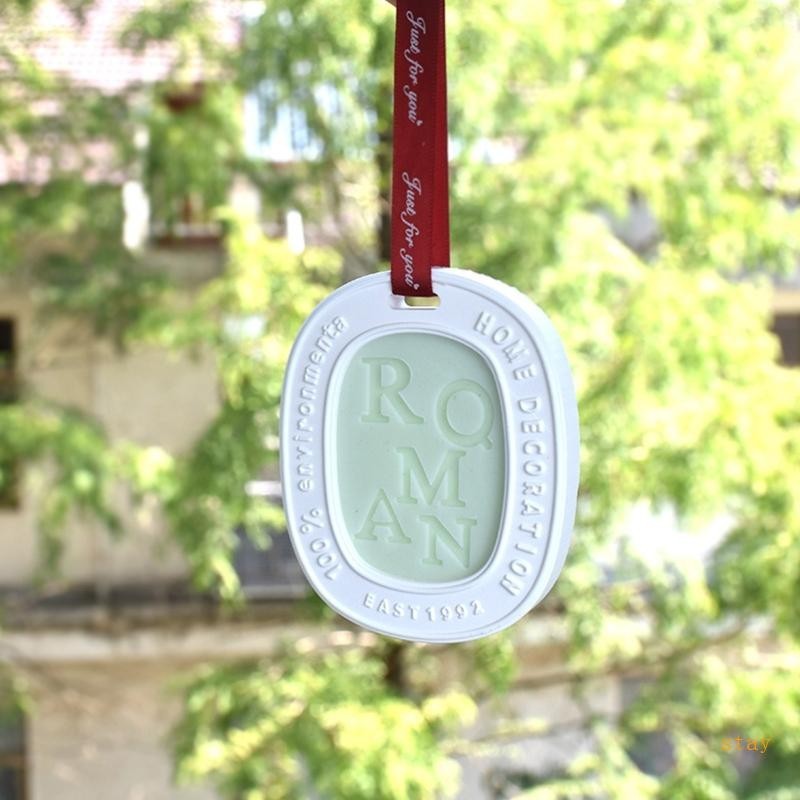 Stay แท็บเล็ตพลาสเตอร์จี้ซิลิโคนแม่พิมพ์ ROMAN ตัวอักษรแท็กรถเรซิ่นหล่อ ...