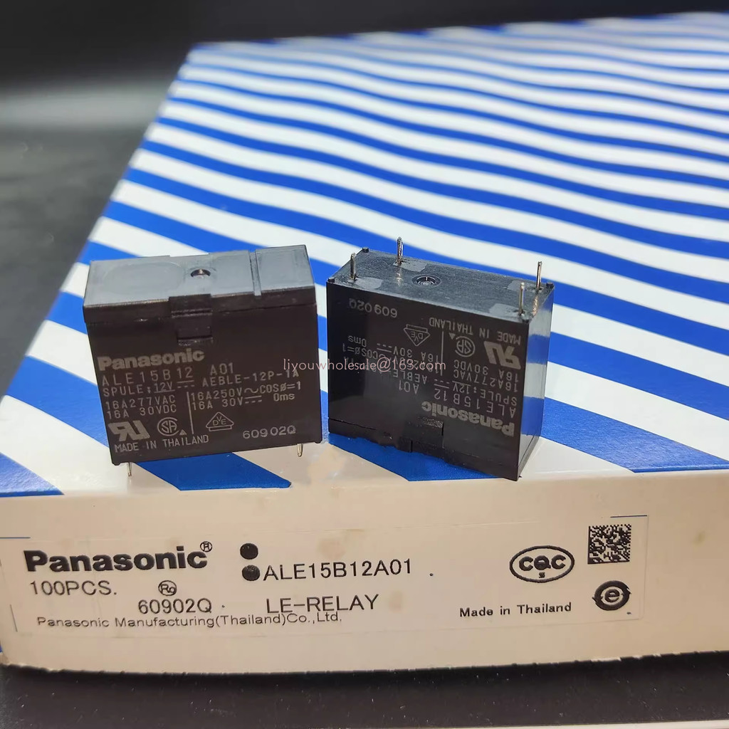 Ale1pb12 ALE1PB24 Panasonic 4-Pin One Set ปกติเปิด Central Control DC แม่เหล็กไฟฟ้ารีเลย์ ...