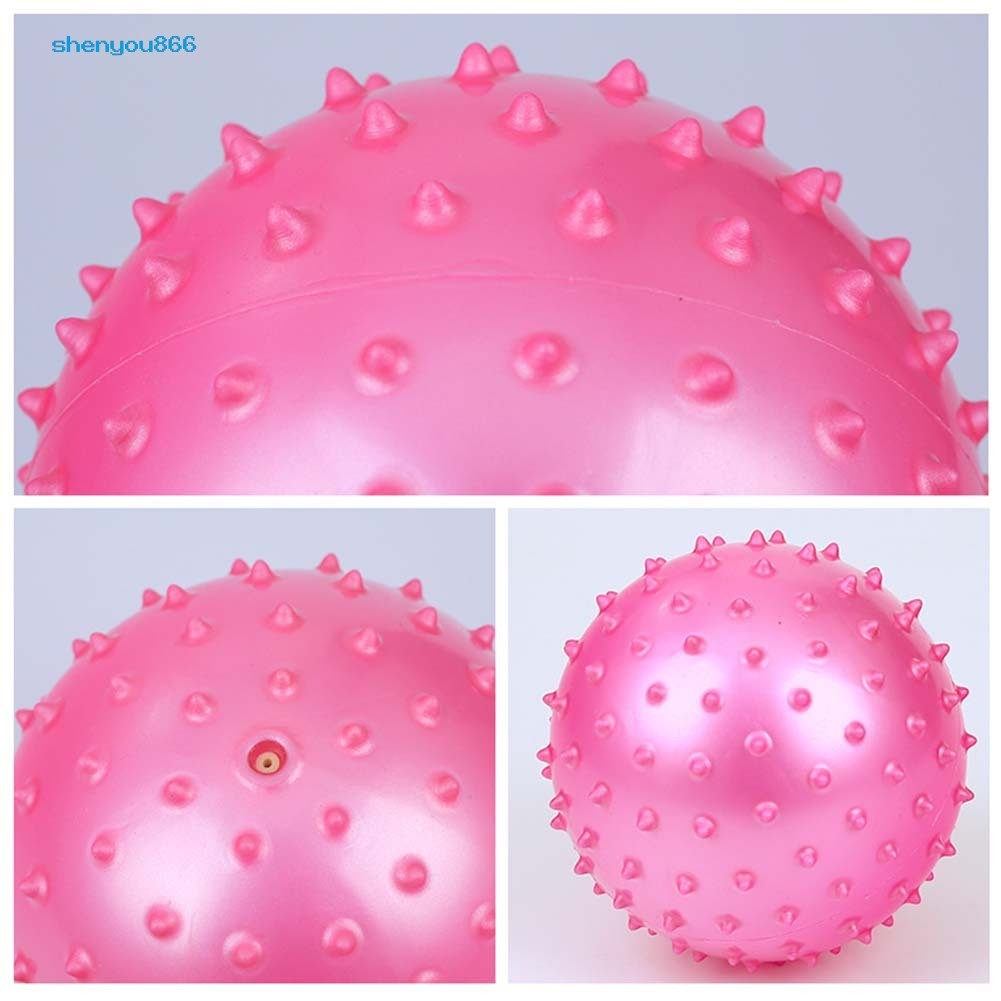 Syt-1pc Soft Inflatable PVC นวด Bouncing Ball ปั๊มลมการพัฒนาของเล่นเด็ก ...
