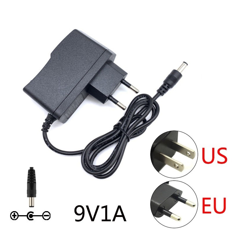 9V 1A AC PSA-120S 9V 0.5A อะแดปเตอร์จ่ายไฟสำหรับ BOSS ME-25 ME-50 ME-70 ...