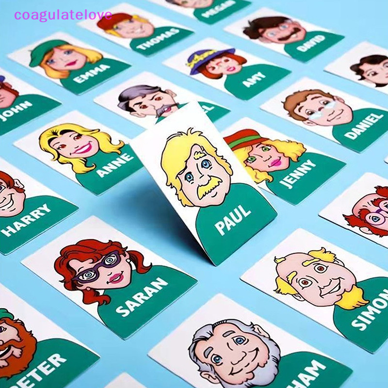 Calgulatelove Guessing Character Table Games Guess Who I Am Board Game ...