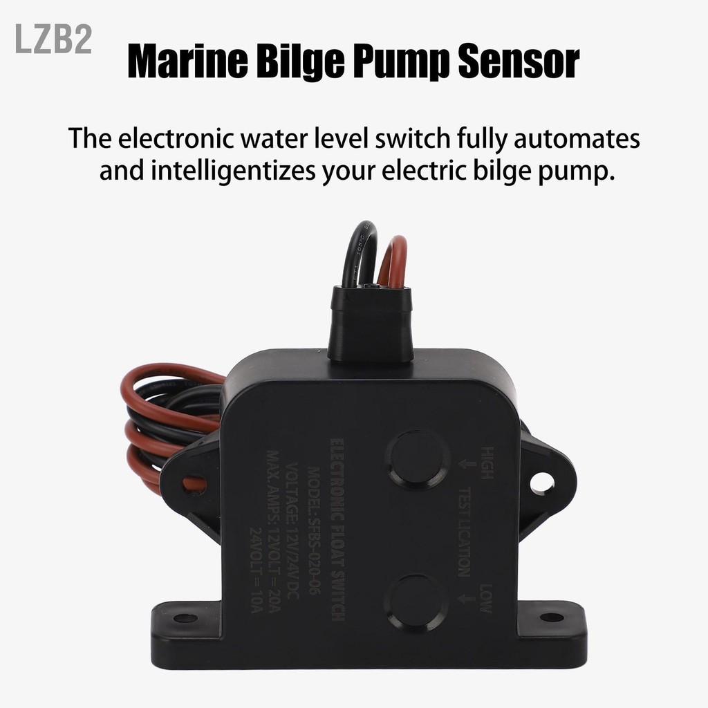 LZB2 Marine Bilge Pump Sensor ปลุกอัตโนมัติเซ็นเซอร์ระดับน้ำสวิทช์เรือ ...