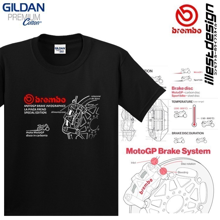 แฟชั่น Moto 2024 Tees: Brembo Design Tshirt.r15m R25 R1m Cb150r Adv150 ...